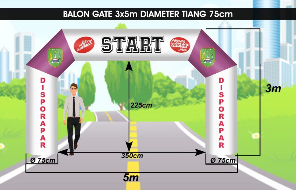 Balon Gate - Naza Balon